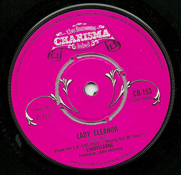 Lindisfarne - Lady Eleanor – Curly Kid Records